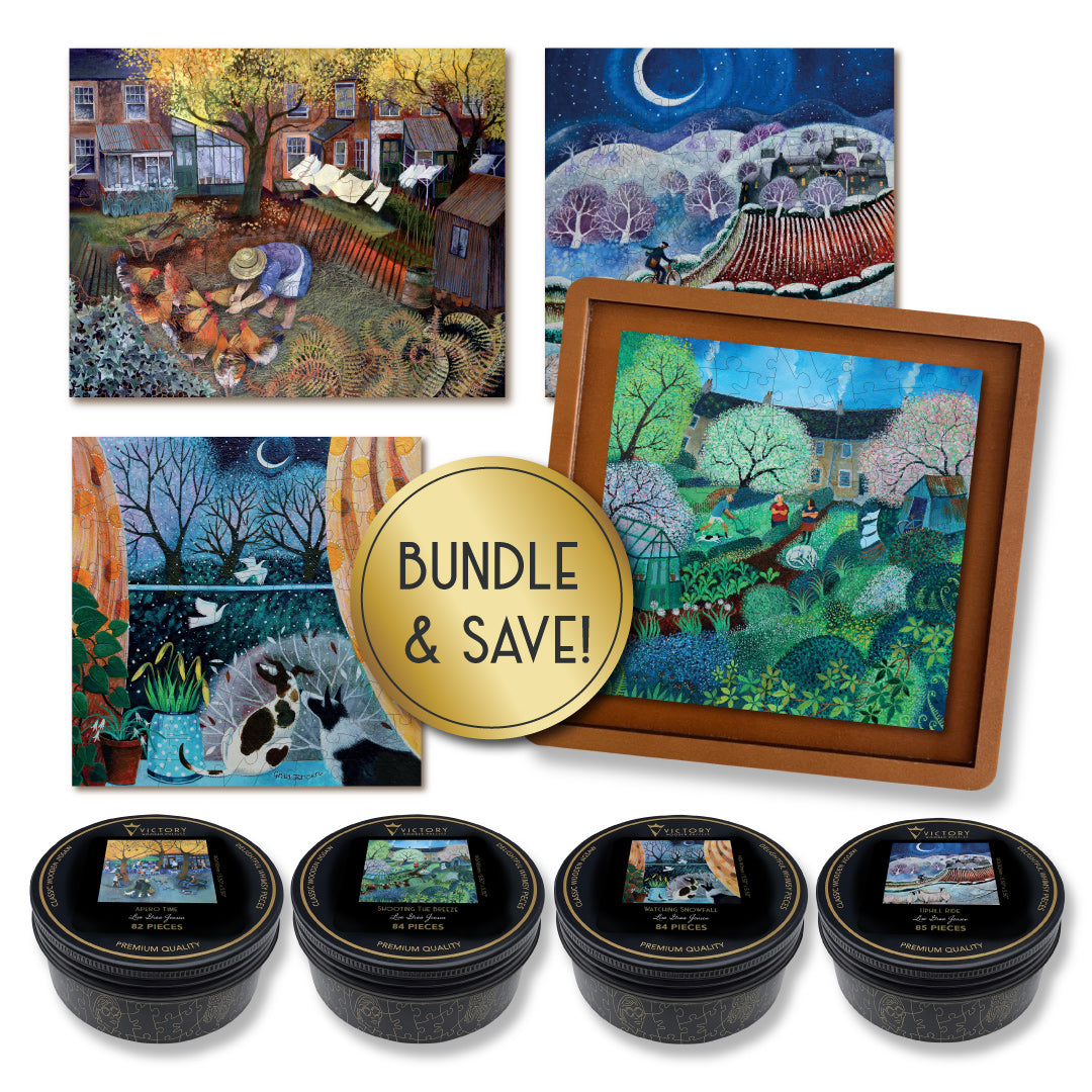 Lisa Graa Jensen MINI QT Tray Collection – Victory Wooden Puzzles