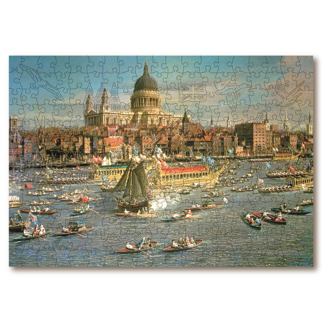 Victory Wooden Jigsaw Puzzles | The River Thames With St. Paul's ...