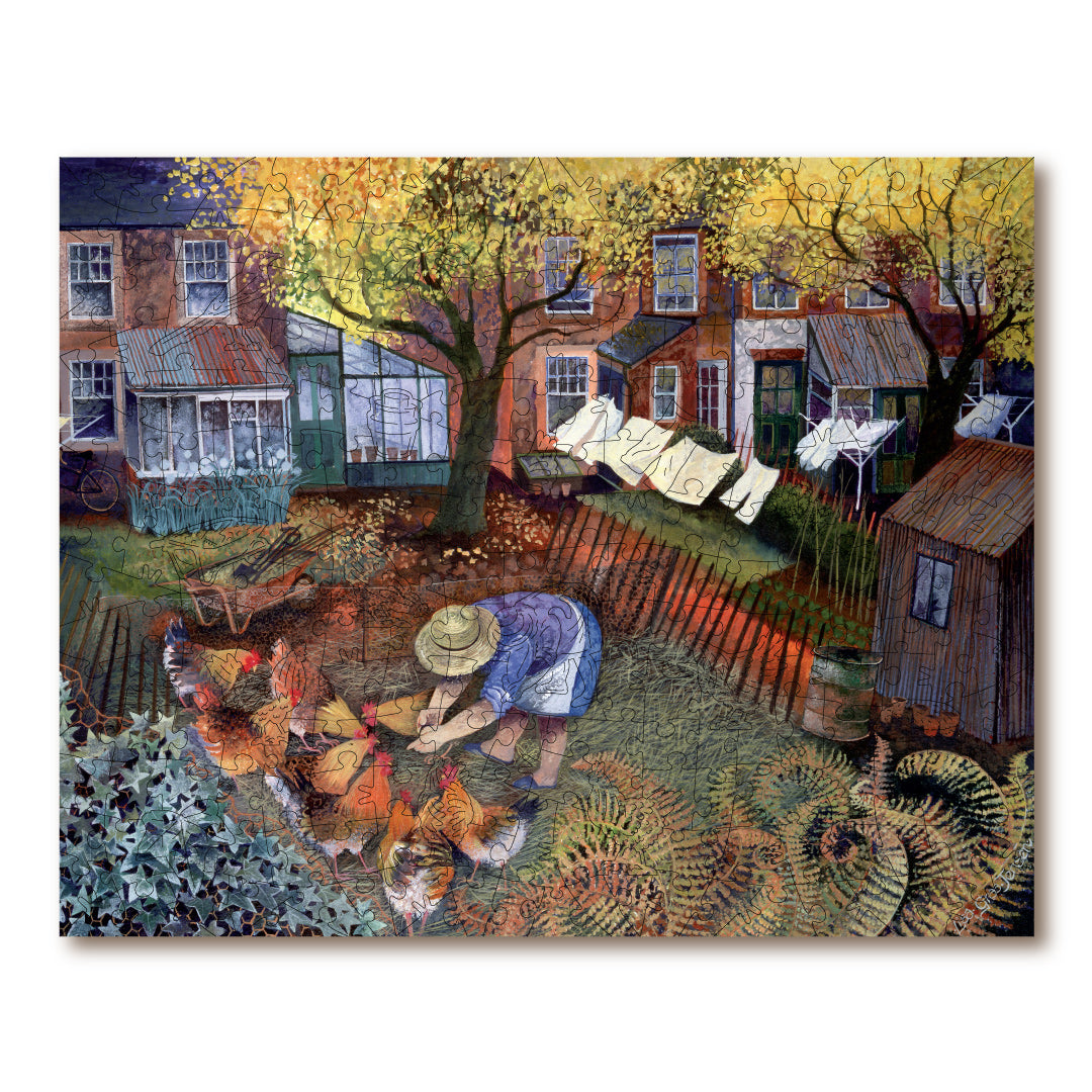 Victory Wooden Jigsaw Puzzles | Town Hens – Victory Wooden Puzzles