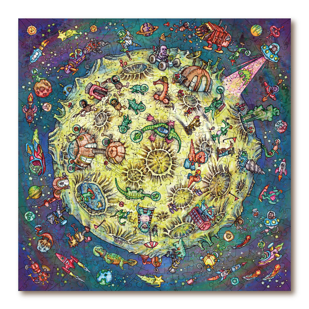 Victory Wooden Jigsaw Puzzles | Dino Moon – Victory Wooden Puzzles