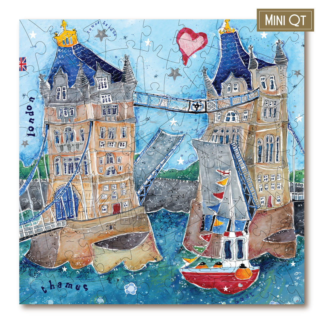 Victory Wooden Jigsaw Puzzles | Tower Bridge MINI QT – Victory Wooden ...